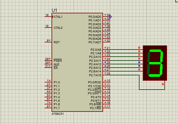 Seven Segment Display using 8051 microcontroller | by Okorowisdomchisom | Medium