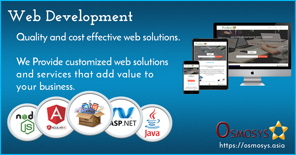 Quality and cost effective web solutions. | by Osmosys Software ...