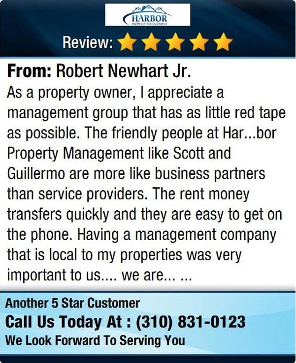 Torrance Property Management — Harbor Property Management (424) 488 ...