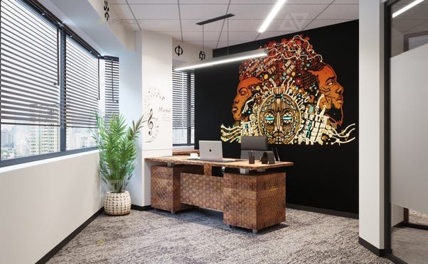 How can custom office interiors enhance the overall aesthetics and ...