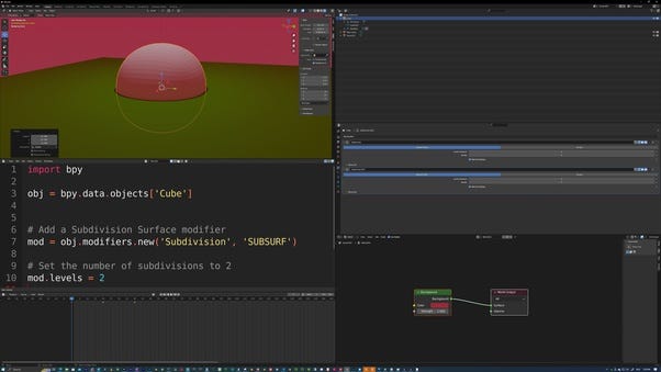 Blender 3d Python Modifiers Blender Provides A Wide Range Of By 8469