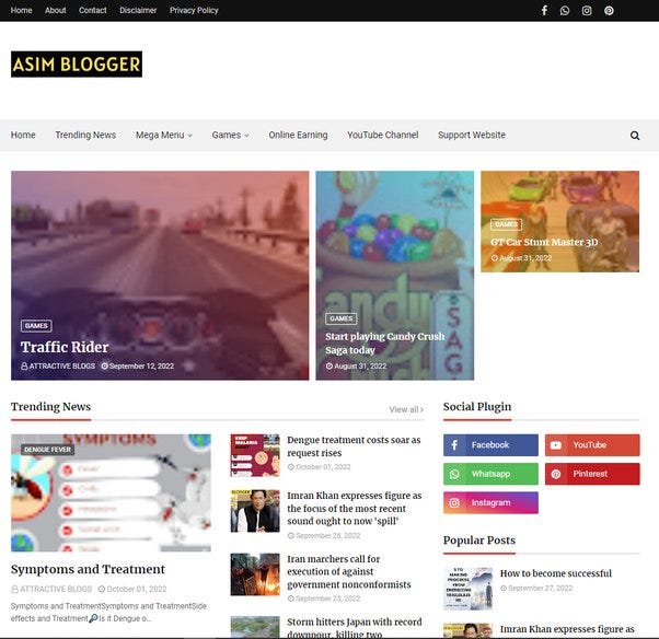 Visit my Blogspot - Asim - Medium