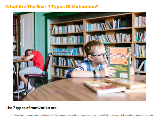 What Are The Best 7 Types Of Motivation? Read more What are the 10 ways ...