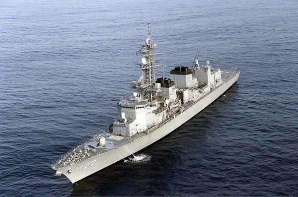 What are the specifications of the Hatsuyuki class (guided-missile ...