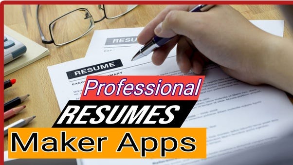 Best 10 Resume Builder (Curriculum Vitae) Make Perfect CV - Tasawarpak ...