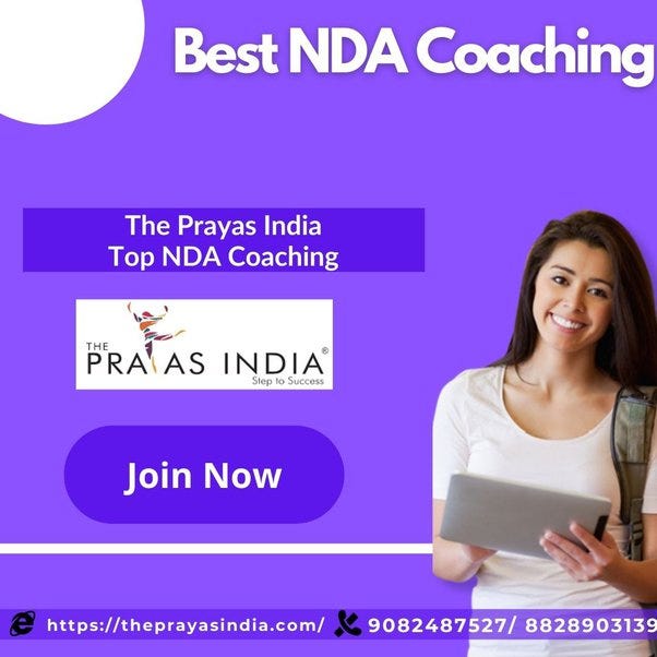 Top NDA Coaching. Best NDA Coaching I’ve come to speak… | by Prayas NDA ...