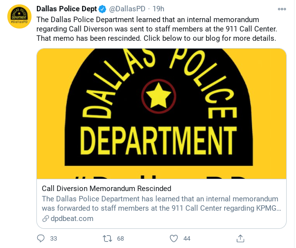 About that Dallas police memo…. The following was adapted from my… | by ...