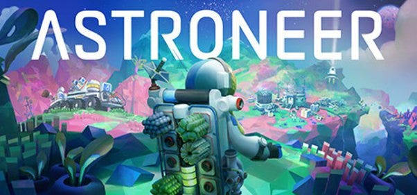 Astroneer Switch launch trailer - angel lines - Medium