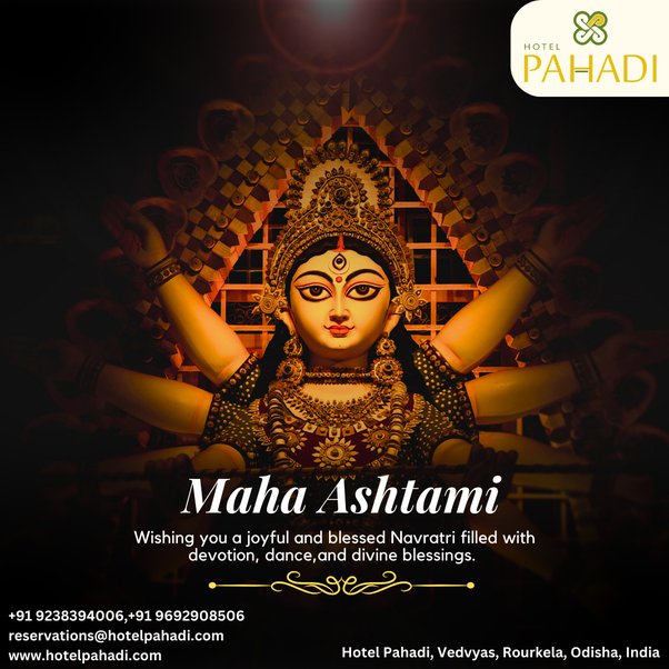 Celebrating Mahastami Puja at Hotel Pahadi, One of the Best Hotels in ...