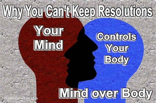 Mind over Body, why we Keep-or not-New Year’s Resolutions | by Sam ...