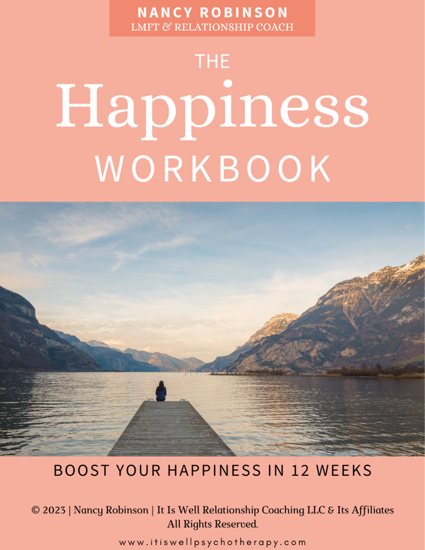 12 Week Happiness Workbook - Itiswellpsychotherapy - Medium