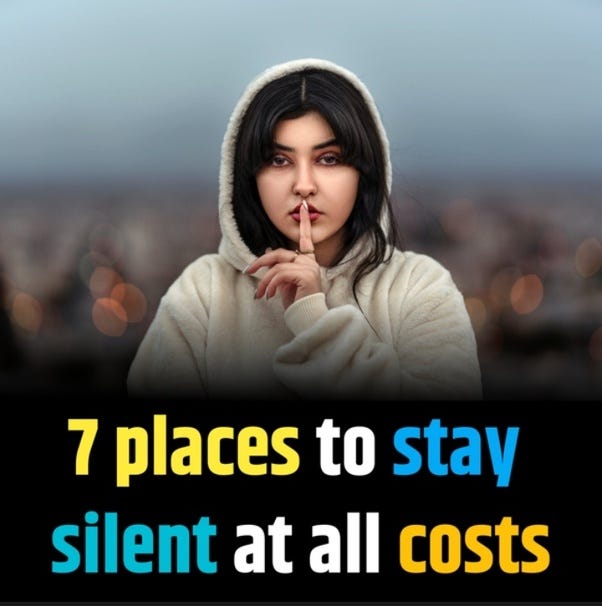 The Serene Symphony: 7 Hilarious Places Where Silence Reigns Supreme ...