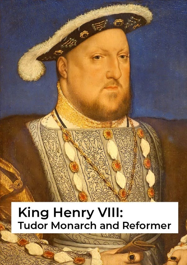 King Henry VIII King Henry VIII was a significant Tudor monarch | by ...