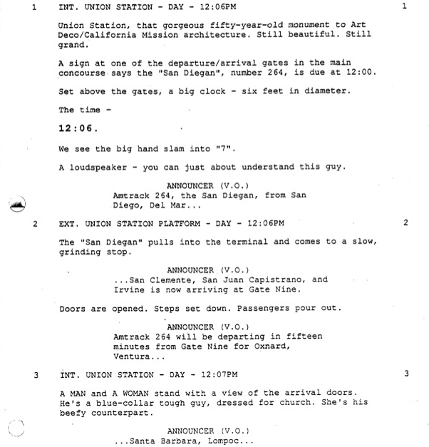 Page One: “Nick of Time” (1995) - Go Into The Story