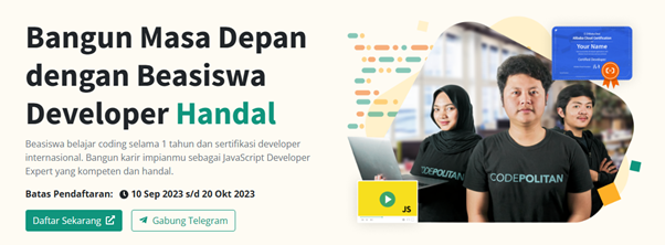 Pengalaman Mengikuti Program DevHandal dan Tersertifikasi Certified ...