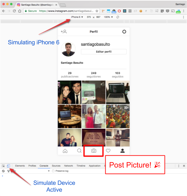 How to share pictures on Instagram from Desktop (step by step) | by ...