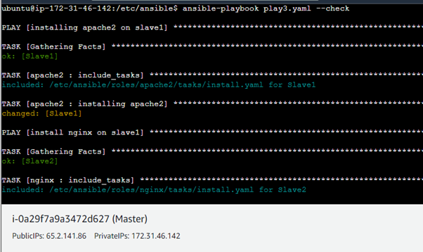 Install Apache2 & NGINX on Slaves Machine using Ansible Roles — Ansible ...