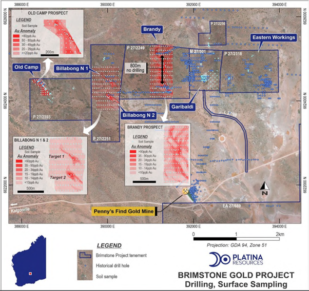 Drilling Program at Brimstone Gold Project - Colitco - Medium