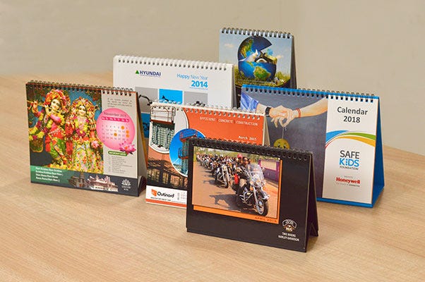 Digital & offset presses print high-quality calendars ...