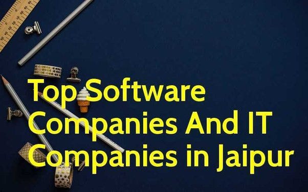 Top Software Development Companies in Jaipur 2023 - Mirror ERP - Medium