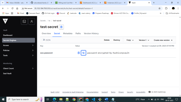 🔐 Terraform + Vault Integration: Secure Secrets Management with AWS EC2 | by Saichandu_Devops ...