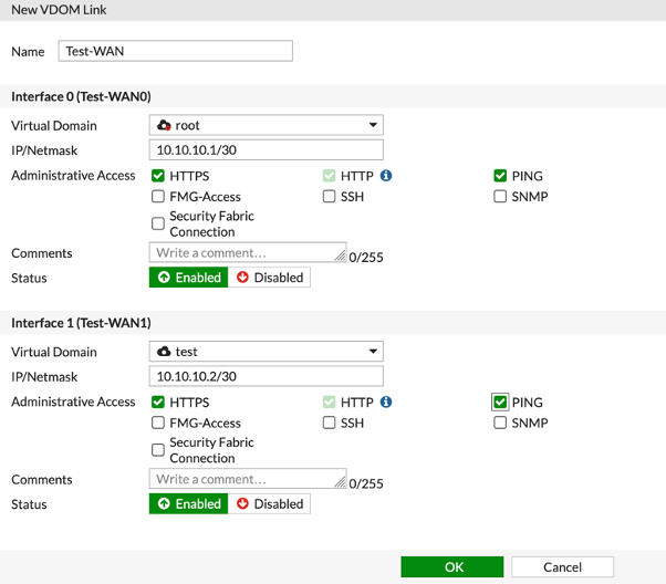 FortiOS Fortigate Vdom Link. FortiGate üzerinde VDOM Link Interface ...