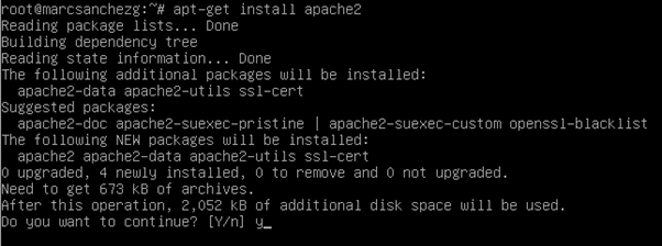 Instalación y configuración de Apache2 con redireccionamiento a HTTPS ...