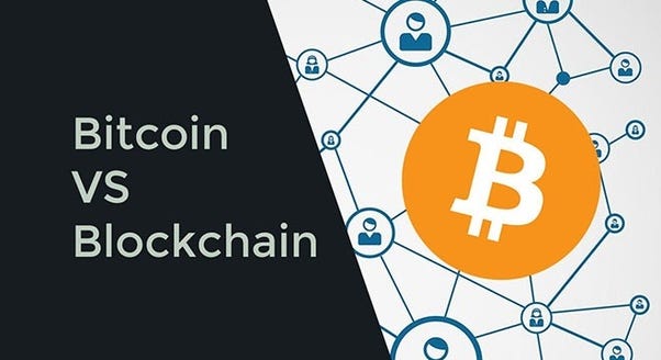 Difference between Blockchain Vs Bitcoin. Blockchain it’s not just ...