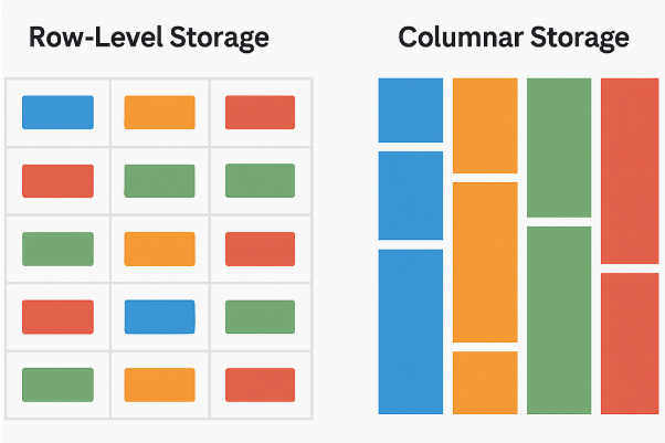 Row-Level vs. Columnar Storage: What’s the Difference? | by Kadambari ...