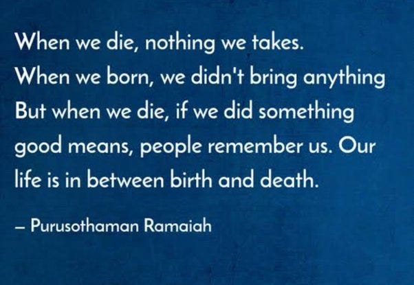 This is How People Will Remember You Once You Die | by Nanda Aulia ...
