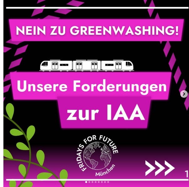 Nicht nur, aber auch Freitags: Auch zur IAA | by Fritz Letsch | Medium