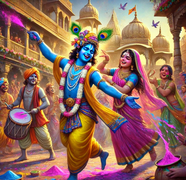Holi — The Festival of Colors, Chaos, and Krishna’s Mischief! | by ...