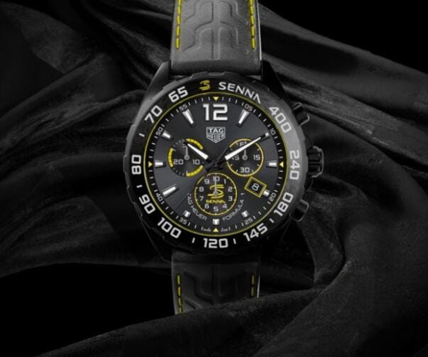 Replique De Montre TAG Heuer Formula 1 Senna Special Edition Pour 2021 ...