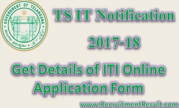 TS ITI Notification 2017–18|Check Online Applications, Exam Dates ...
