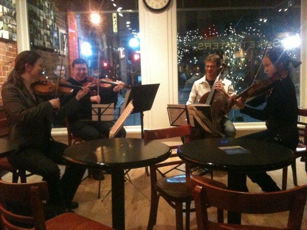 Communicating Like A Musician. A blurry action shot from 2010 of my ...