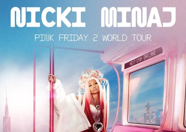 Nicki Minaj: Pink Friday 2 World Tour at CFG Bank Arena, Baltimore, MD ...