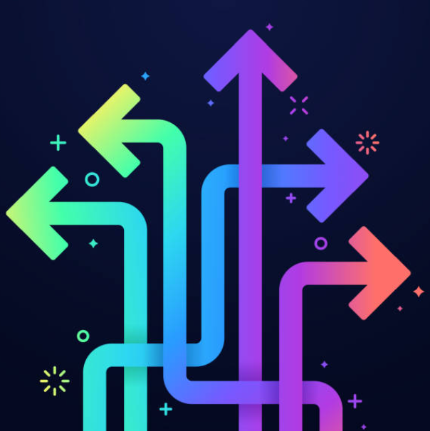 The Art Of Decision Making.. Abstract art of directional thinking | by ...