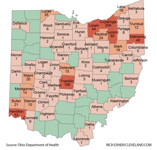 COVID-19 cases by county data set (All of United States) | by Alan ...