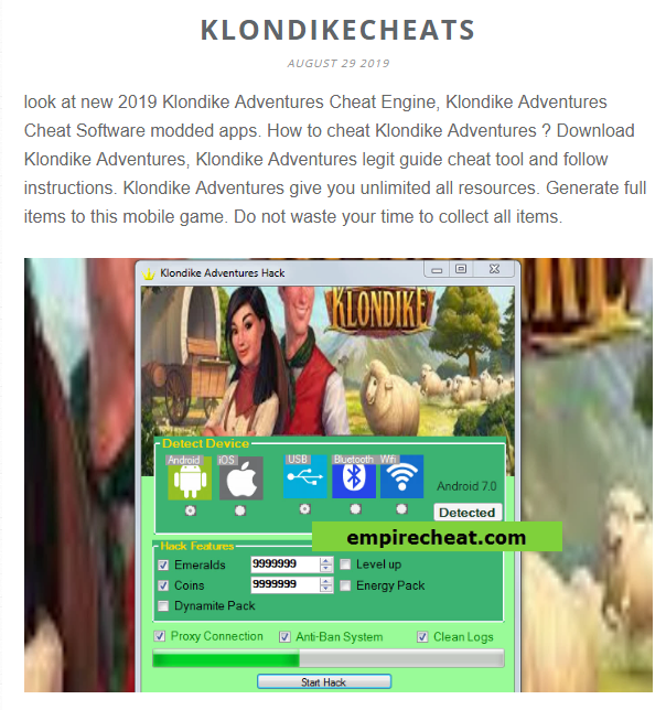 klondike hack cheats. http://klondike-adventures-cheats-modapk… | by ...