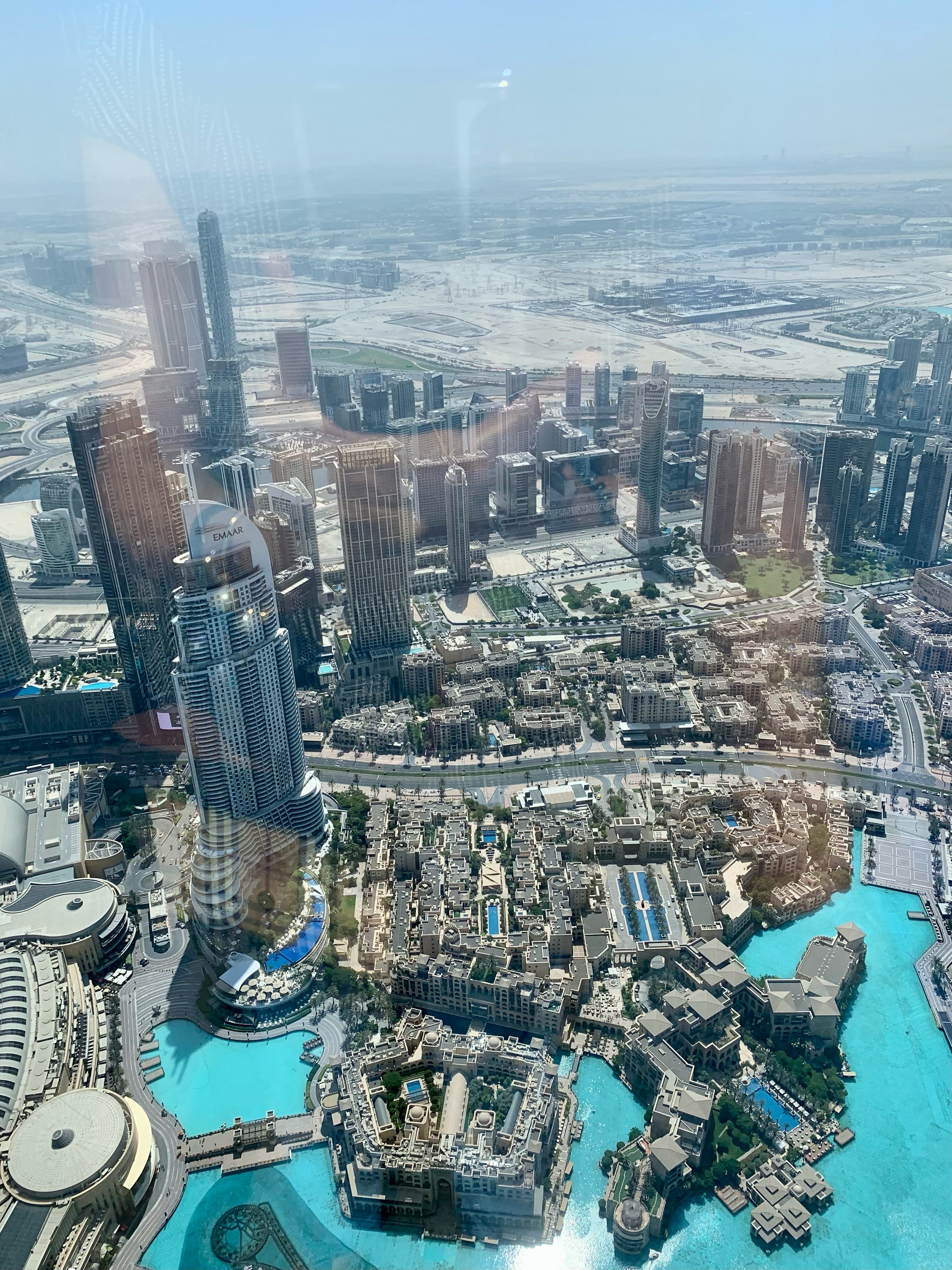 View From Top Of Burj Khalifa