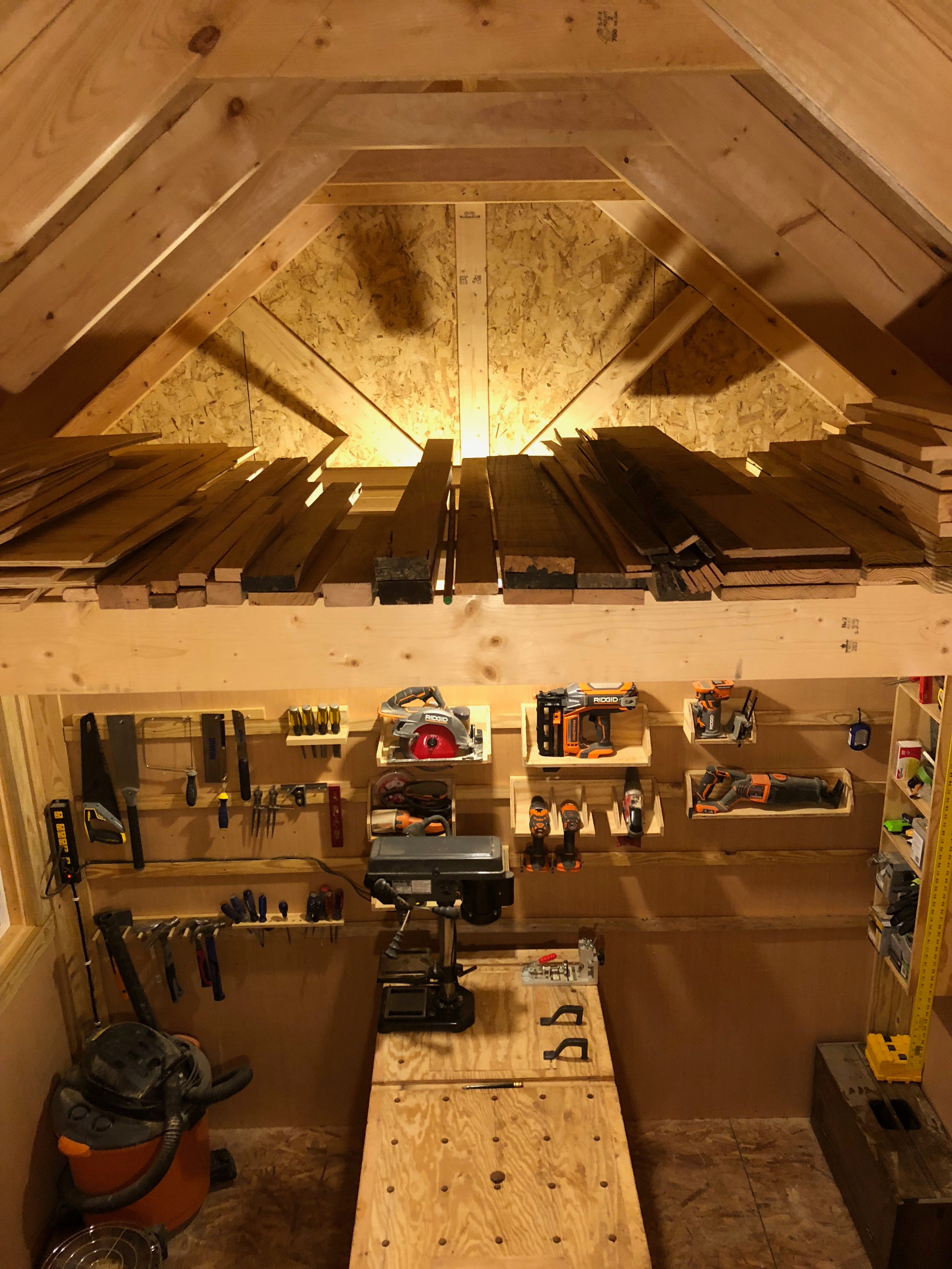 Woodworking Shop Floor Plans 12x10 I Work Entirely Out Of A 10x12ft
