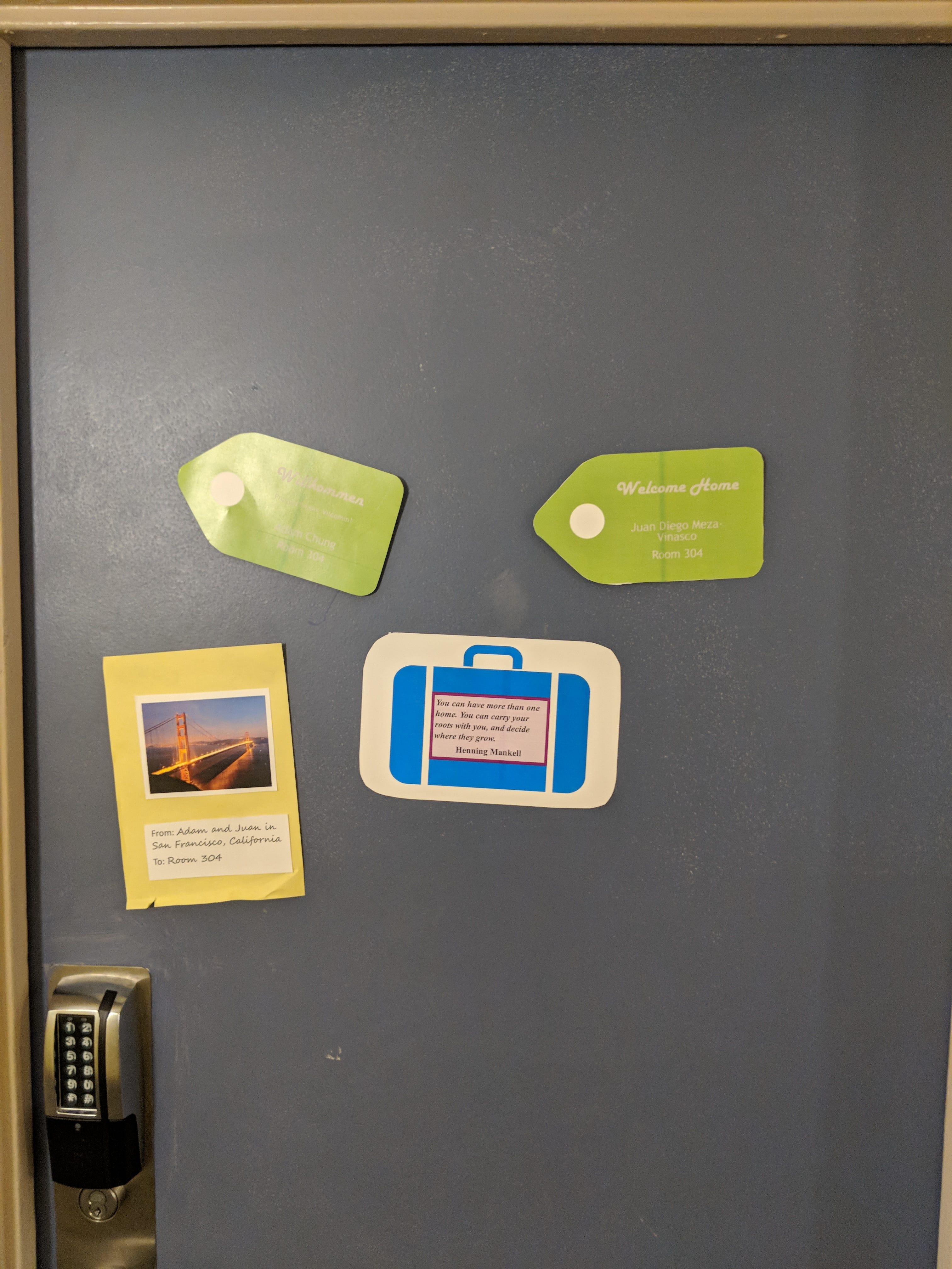 Resident Assistant Door Decorations