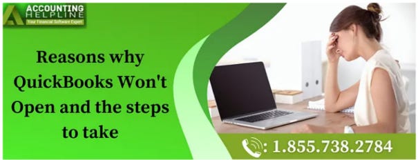 Easy troubleshooting guide to fix QuickBooks Won’t Open issue ...
