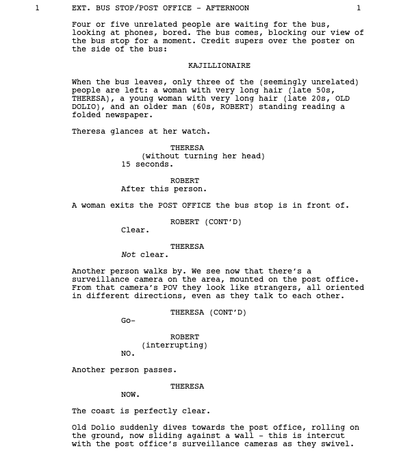 Page One: “Kajillionaire” (2020) - Go Into The Story