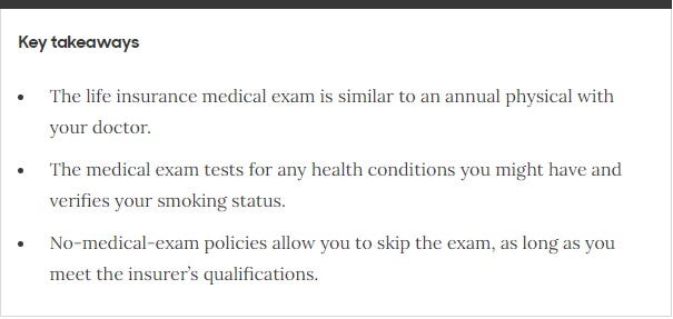 Everything you need to know about the life insurance medical exam | by ...