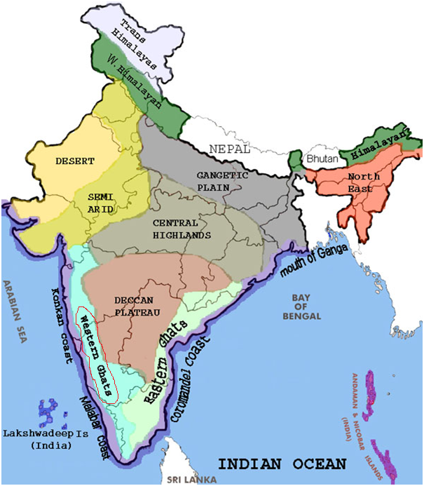 Where Is The Western Ghats