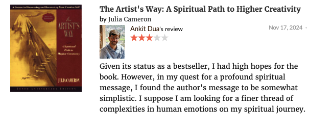 The Artist’s Way: A Spiritual Path to Higher Creativity by Julia ...