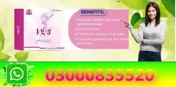 VG 3 Tablets Price In Pakistan | 03000835520 | by Likeshoppk | May, 2024 | Medium