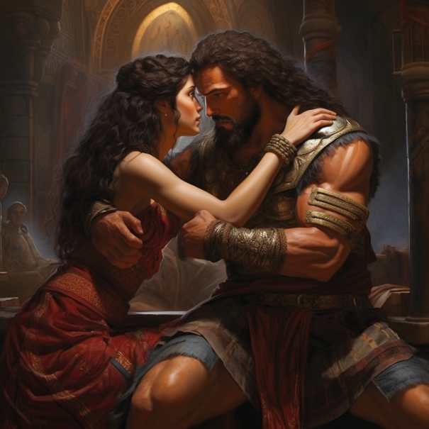 Samson and Delilah: Strength and Betrayal | by Chrissie | Medium