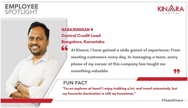 Employee Spotlight — Narasimman R | by Team Kinara | Medium